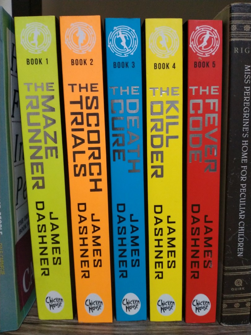 The Maze Runner Set - James Dashner, Hobbies & Toys, Books & Magazines ...