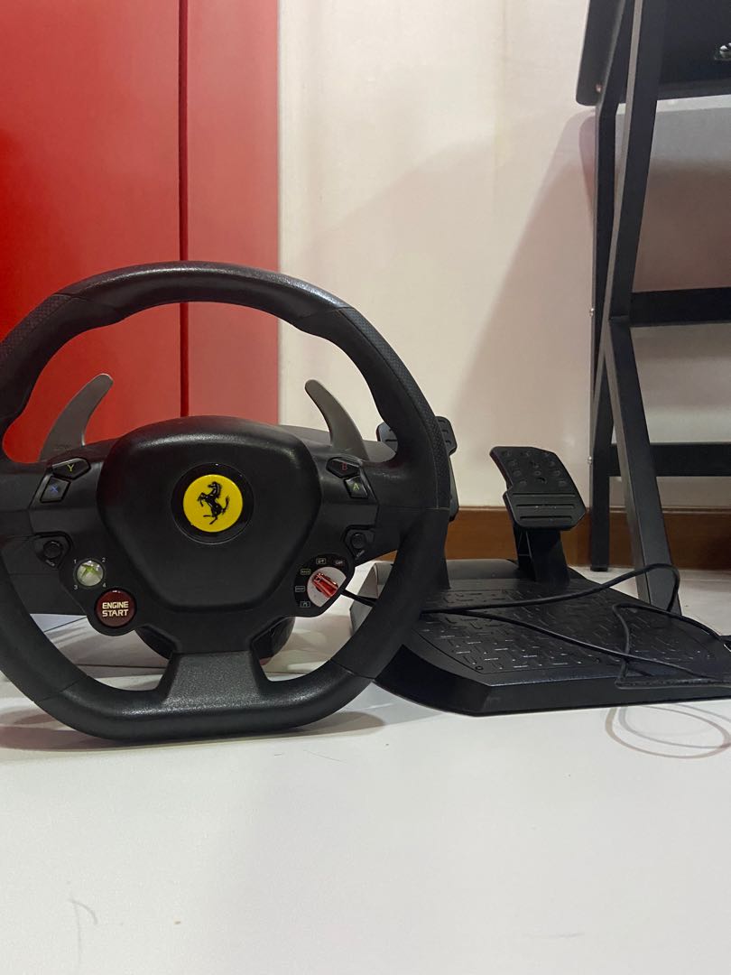 Thrustmaster 458 Italia Racing Wheel, Video Gaming, Gaming Accessories ...