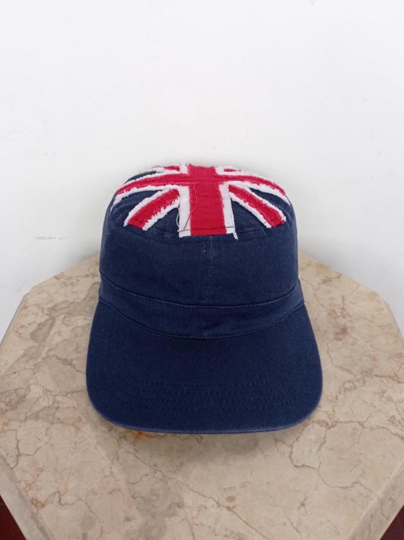 Topi Patrol RAD CUSTOM Union Jack Flag Patrol / Commando Hat, Fesyen ...