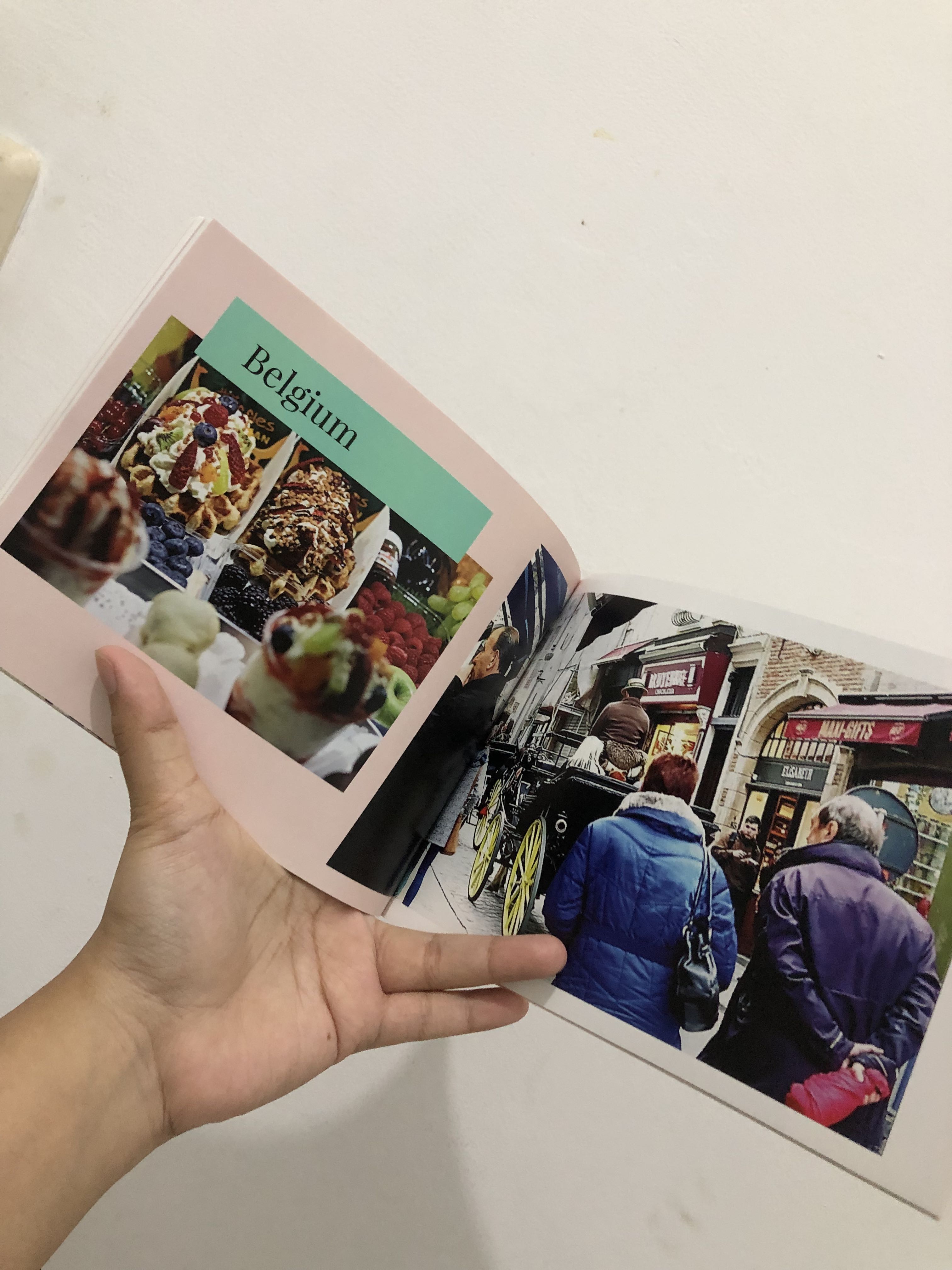 Trip to Europe Photobook, Buku & Alat Tulis, Majalah & Lainnya di Carousell