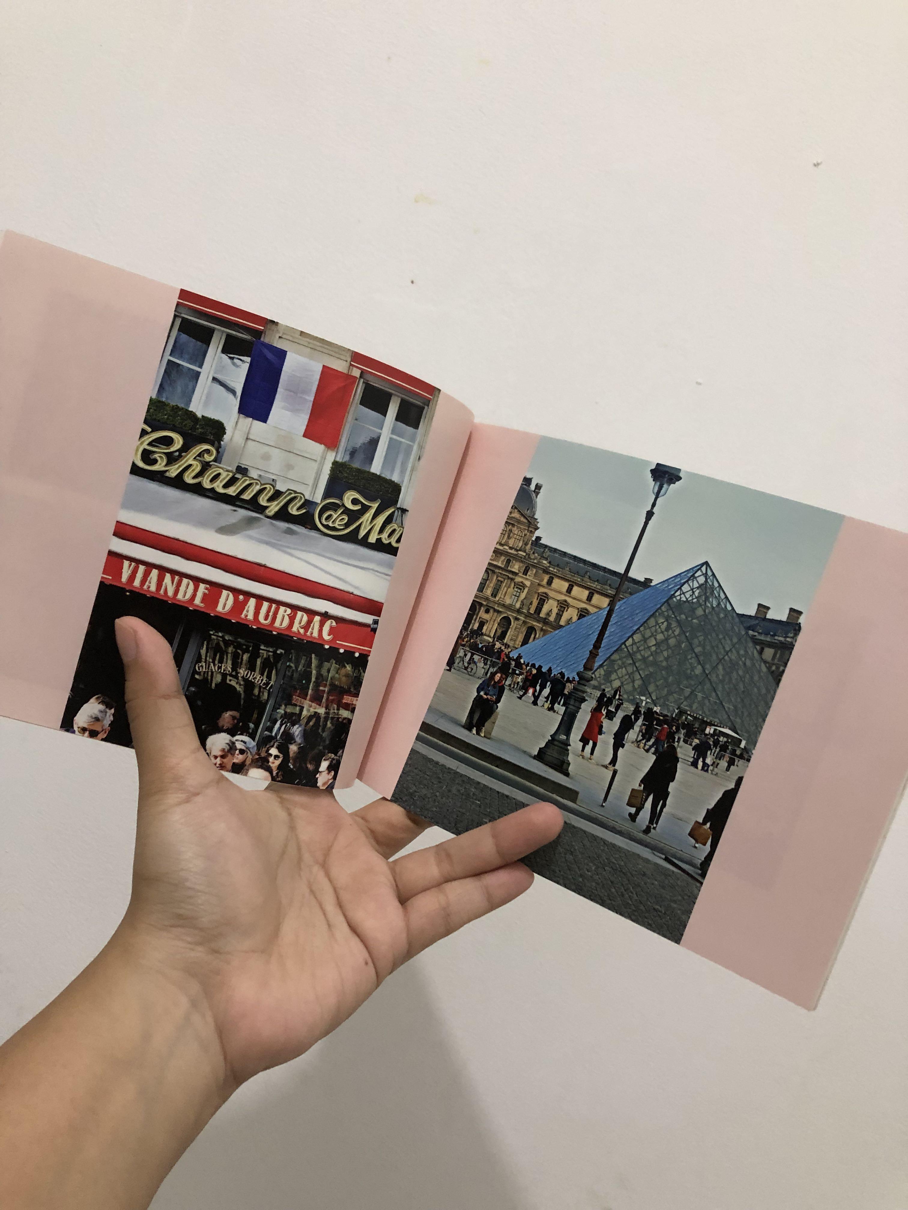 Trip to Europe Photobook, Buku & Alat Tulis, Majalah & Lainnya di Carousell