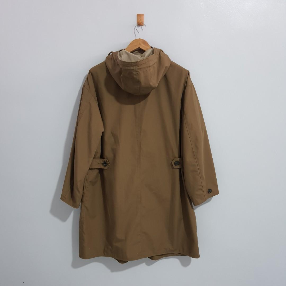 Uniqlo U Hooded Coat, Men's Fashion, Coats, Jackets and Outerwear on ...