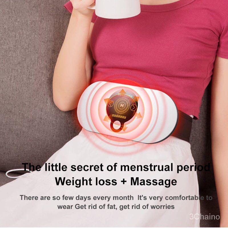 USB Smart Rechargeable abdominal massage machine Infrared vibration ...