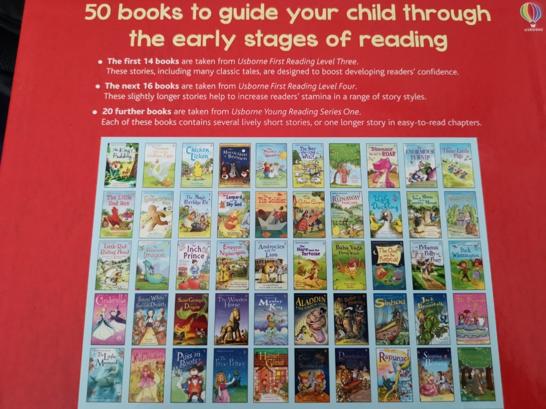 Usborne - My Reading Library (50 books), Hobbies & Toys, Books ...