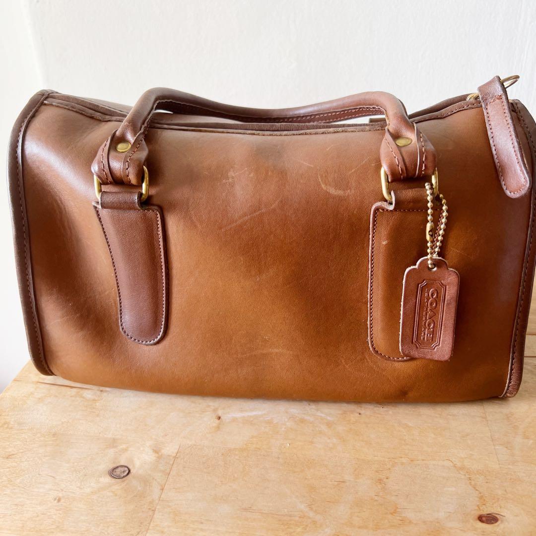 Vintage COACH Madison Satchel 9725 Brown Leather, Women's Fashion, Bags ...