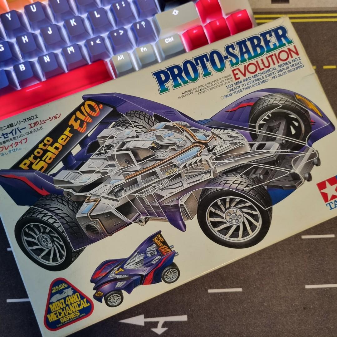 Vintage Tamiya Mini 4WD Mechanical Series, Hobbies & Toys, Toys & Games ...