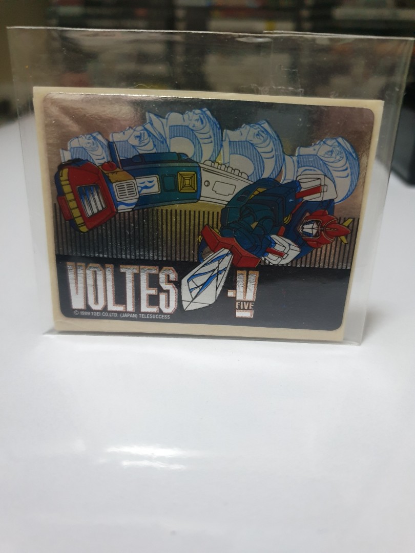 Voltes V Sticker Collectible, Hobbies & Toys, Toys & Games on Carousell