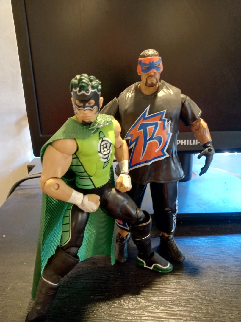WWE Hurricane and Rosey, Hobbies & Toys, Toys & Games on Carousell