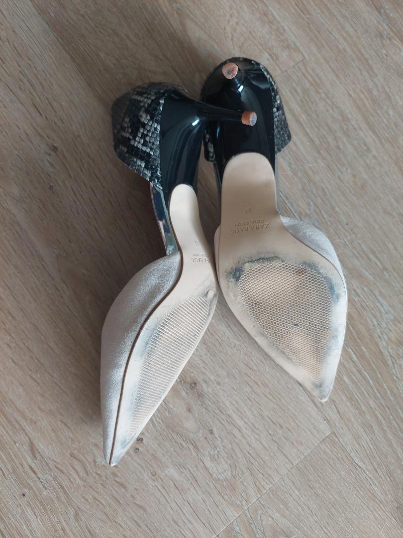 Zara Basic Heels, Women's Fashion, Footwear, Heels on Carousell