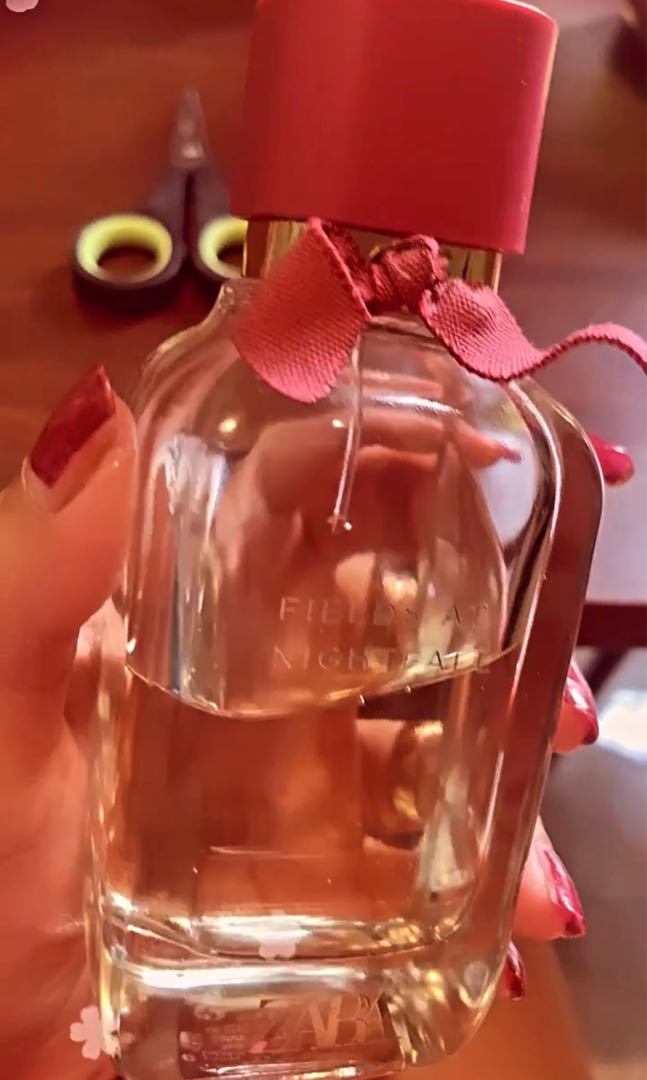 ZARA perfume EDP ORIGINAL COUNTER 100ml FIELDS AT NIGHT FALL, Kesehatan ...