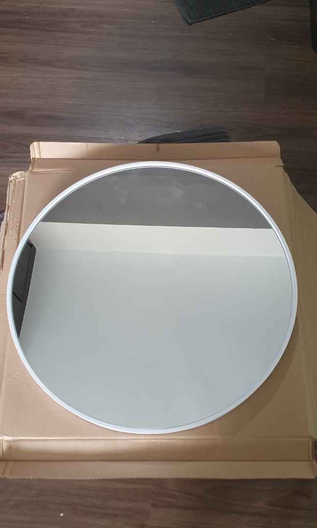 50cm Round Mirror, Furniture & Home Living, Lighting & Fans, Lighting ...