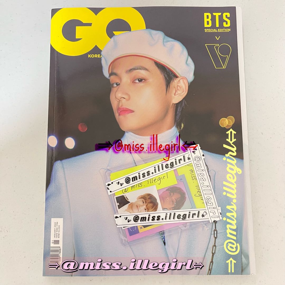 BTS V Taehyung GQ Korea BTS Special Edition, Hobbies & Toys, Memorabilia & Collectibles, K-Wave ...