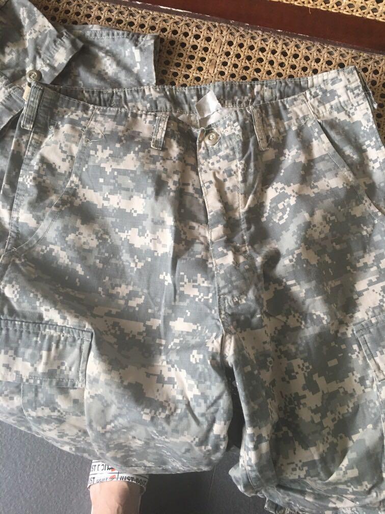 ACUpat Battle Dress Uniform BDU, Sports Equipment, Hiking & Camping on ...