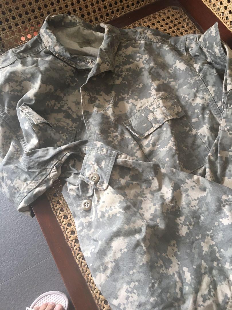 ACUpat Battle Dress Uniform BDU, Sports Equipment, Hiking & Camping on ...