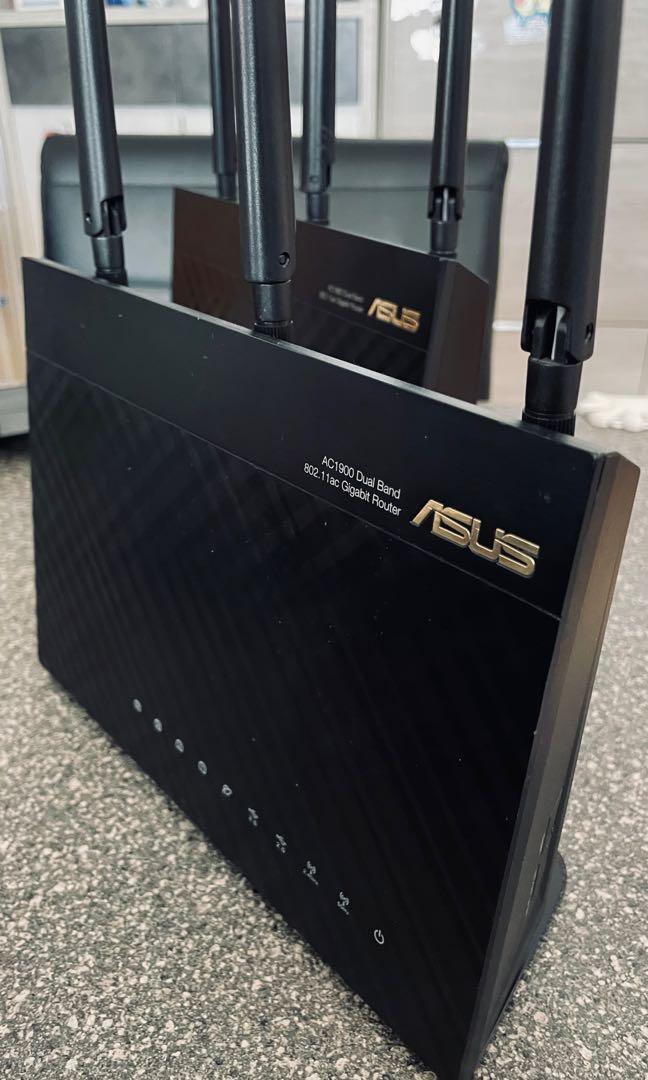 ASUS RT-AC68U Router x 2 for AiMesh, 電腦＆科技, 電腦周邊及配件, Wifi及上網相關產品 ...