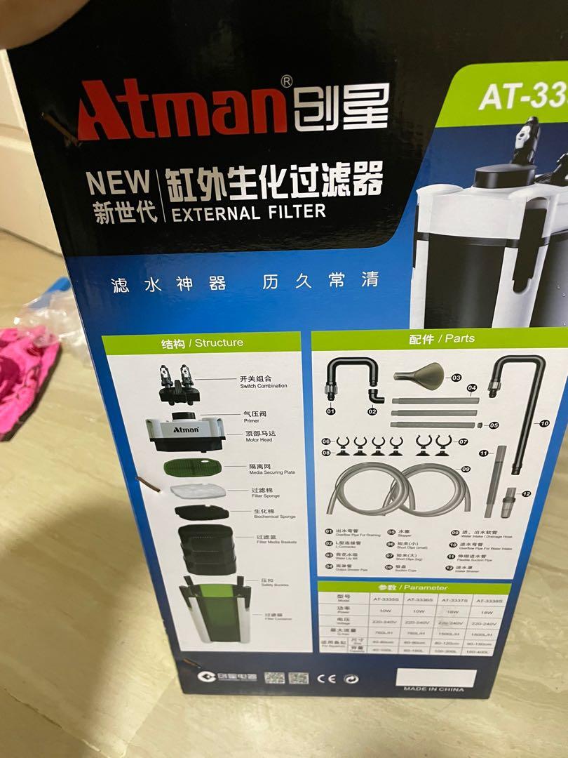 Atman external filter, Sports Equipment, Fishing on Carousell