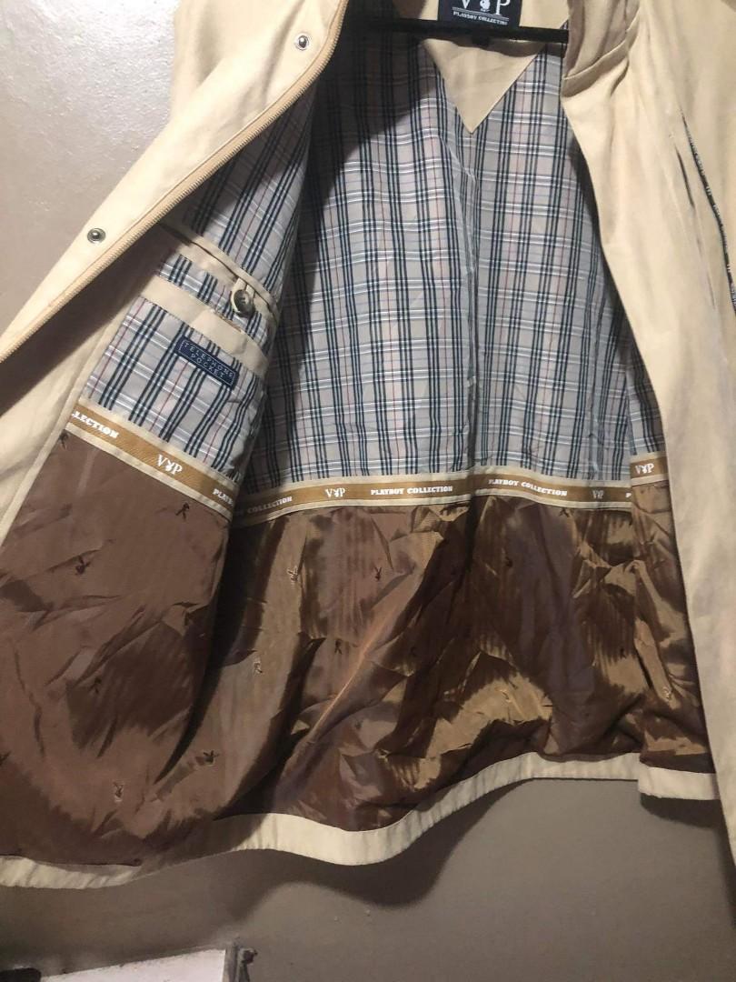 Authentic PLAYBOY VIP Collection Jacket With Packable Hood, Men's ...