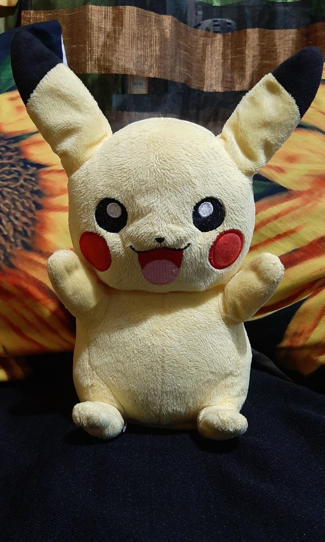 Authentic Tomy Pikachu Battery operated stuff toys perfect for ...