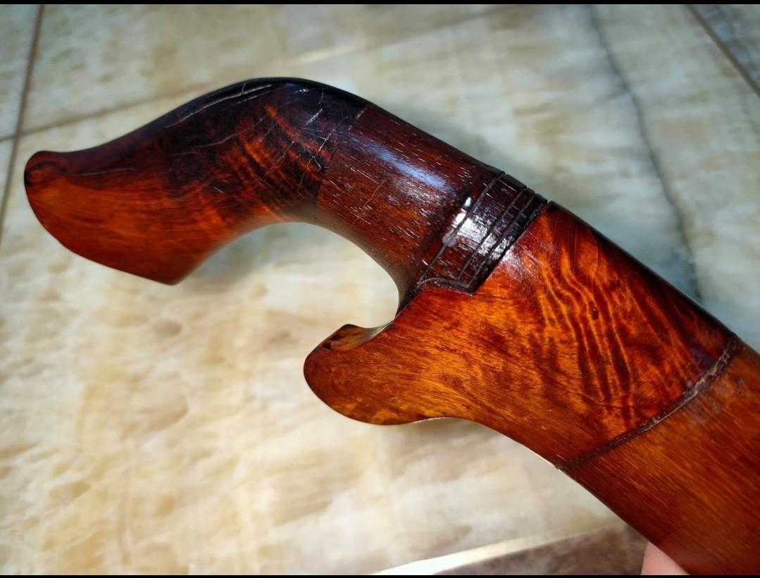 Badik Bugis Makassar with Exquisite Pamor (Rare Specimen) "not a keris ...