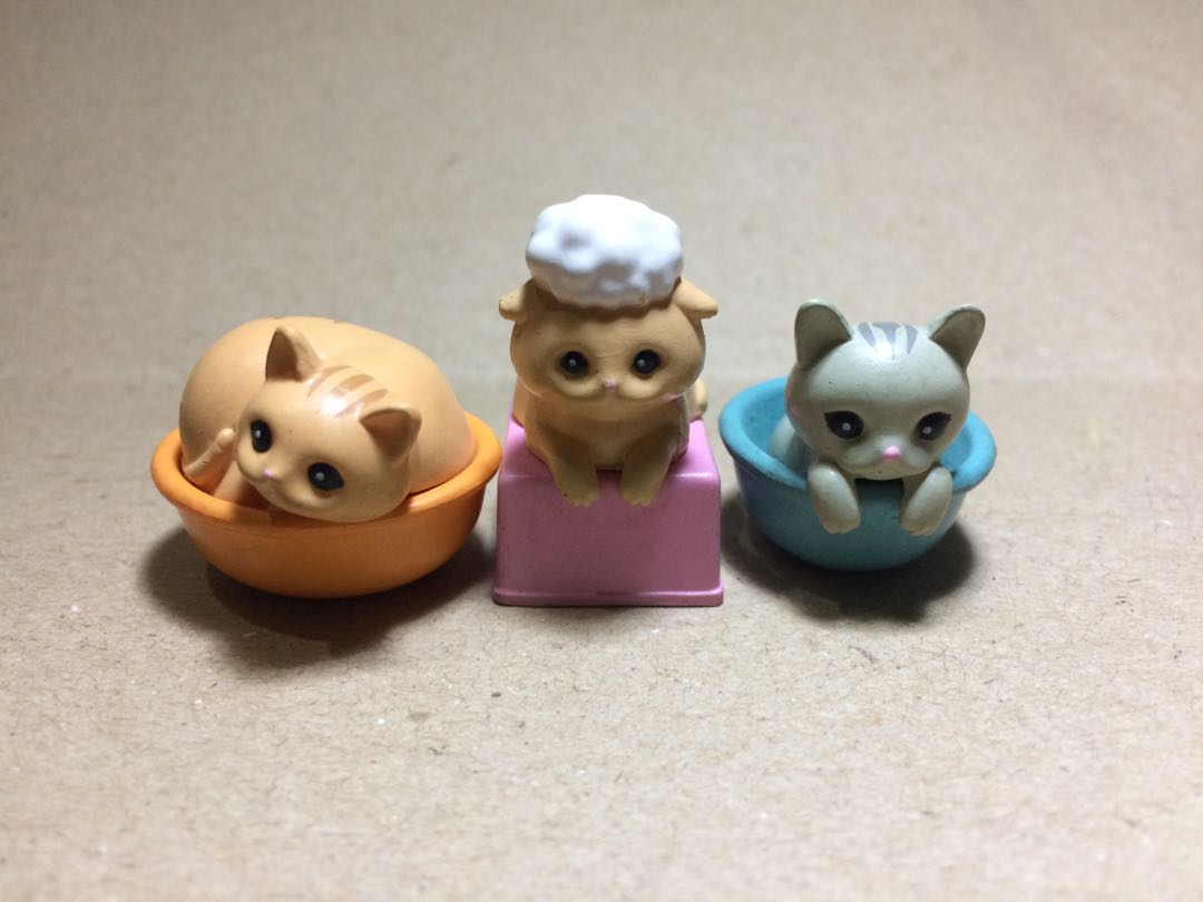 Bandai Collectible cute cats figure, Hobbies & Toys, Toys & Games on ...