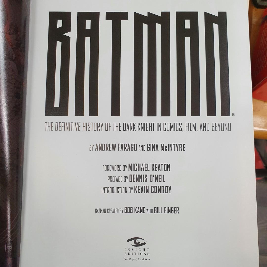 Batman the definitive history of the dark Knight in comics, film and ...