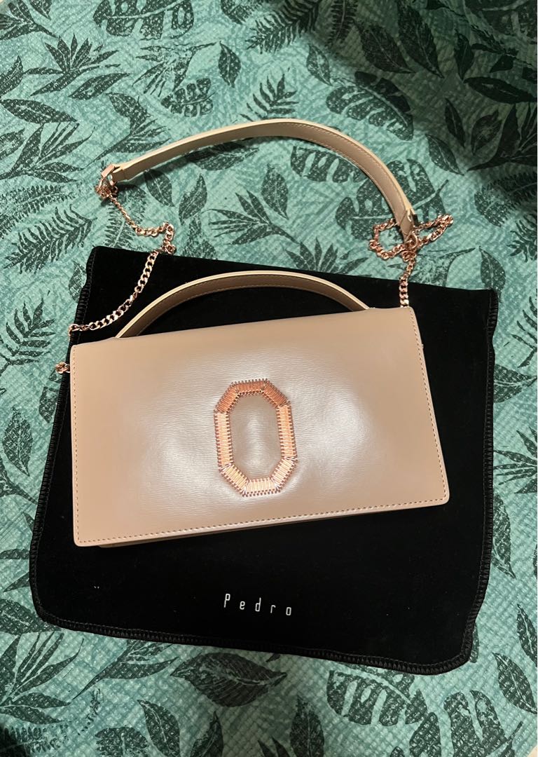 Beige Pedro bag, Women's Fashion, Bags & Wallets, Cross-body Bags on ...