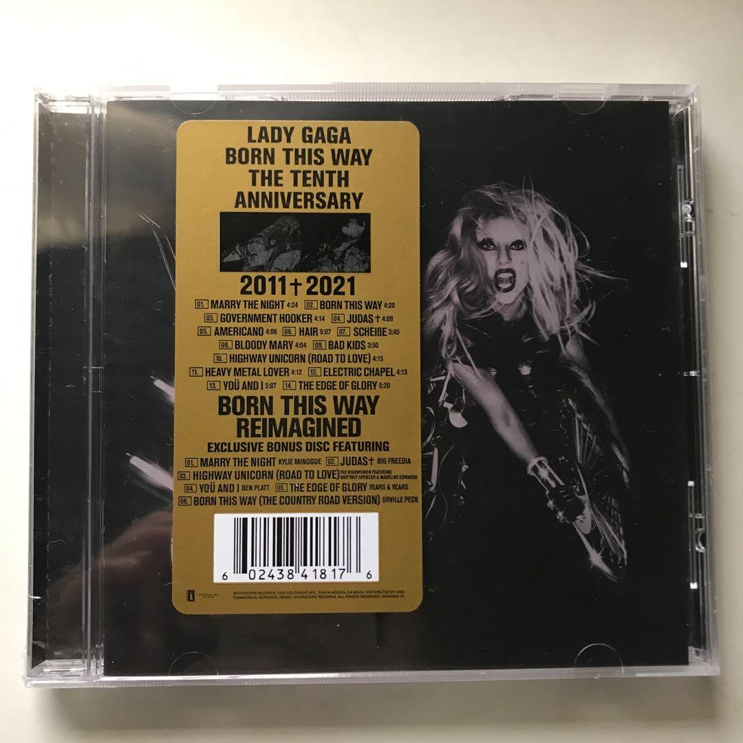 Born This Way (Tenth Anniversary) CD by Lady Gaga, Hobbies & Toys ...