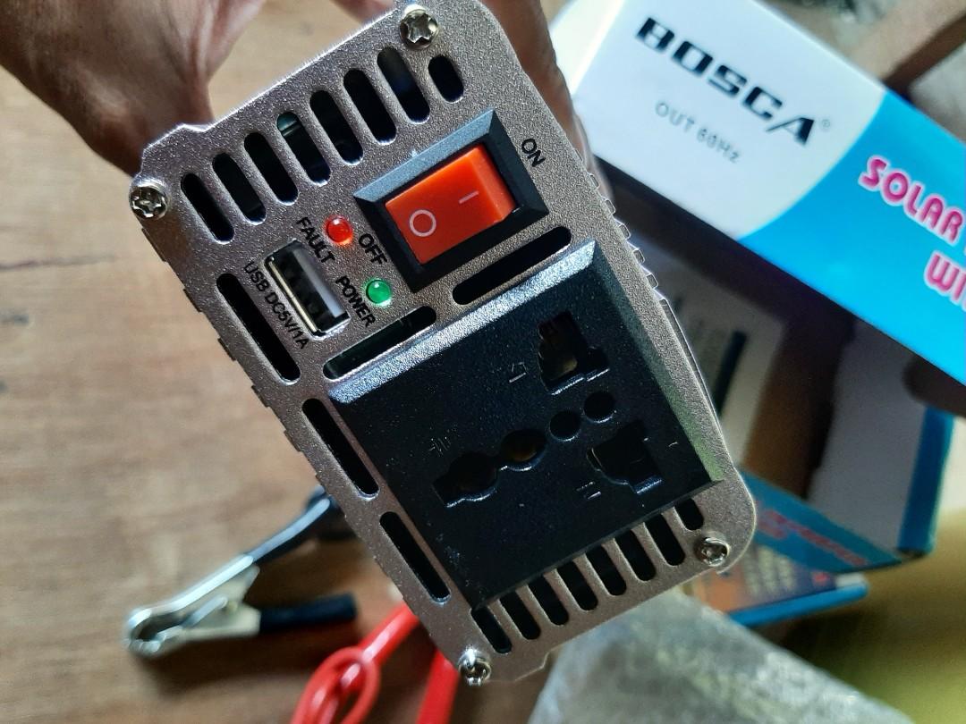 BOSCA POWER INVERTER 1,000 WATTS CONVERT 12V DC TO 220V AC, Mobile ...
