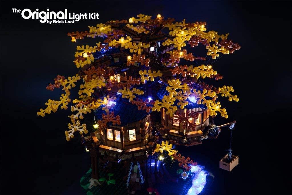 Brick Loot Deluxe LED Light Kit for Your Lego Ideas Tree House Set ...