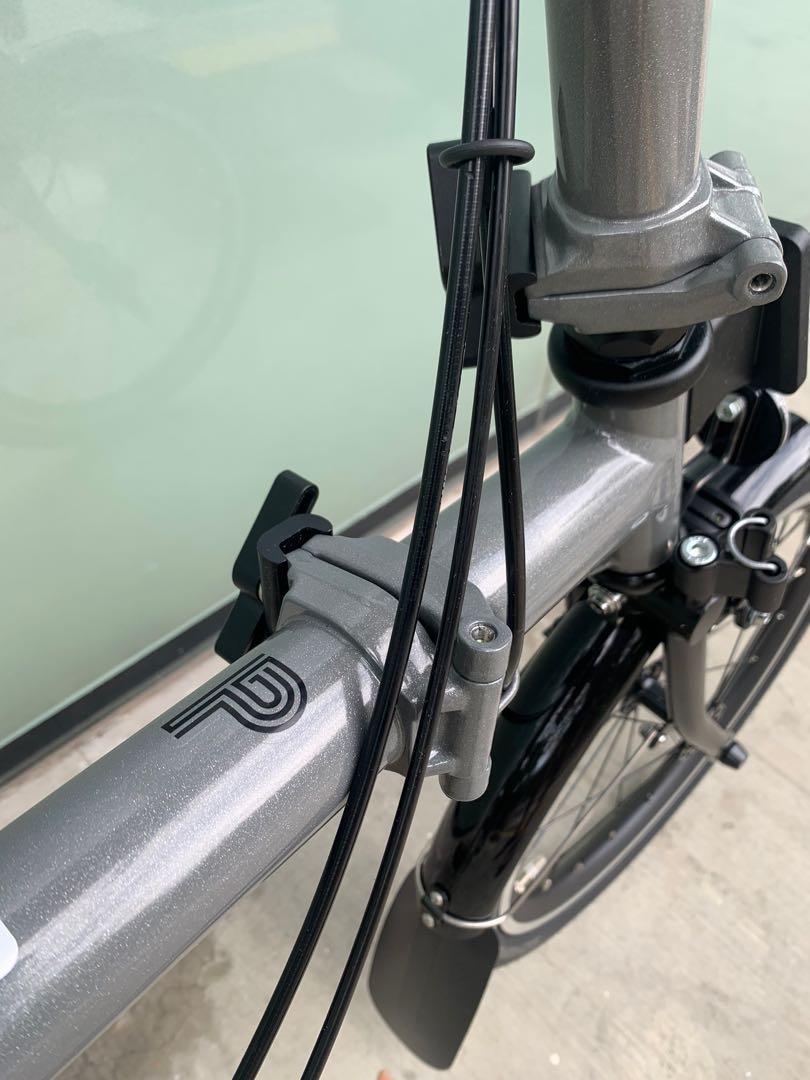 Brompton P line ( storm grey ), Sports Equipment, Bicycles & Parts ...