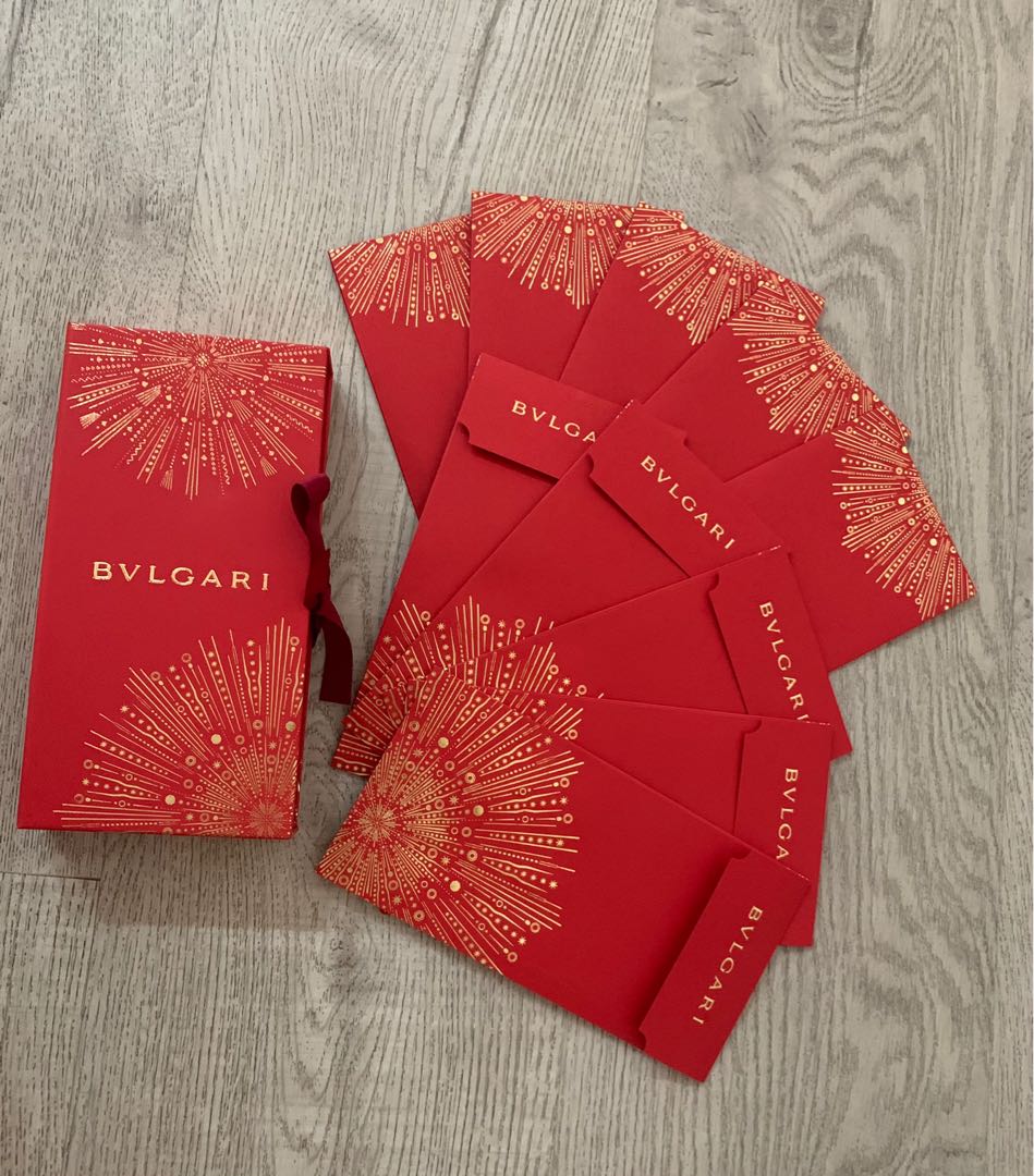 BVLGARI Red Packet, Hobbies & Toys, Stationery & Craft, Other ...