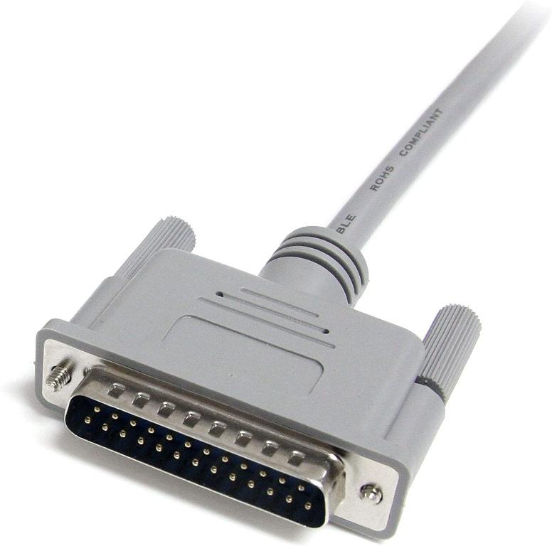 Cable - Parallel Printer Cable 25 pin male male, Computers & Tech ...