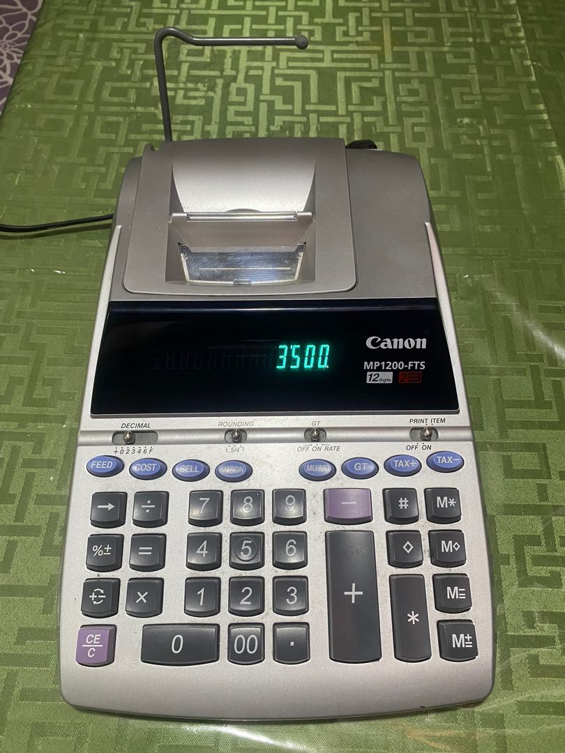 CANON Adding Machine, Computers & Tech, Office & Business Technology on ...