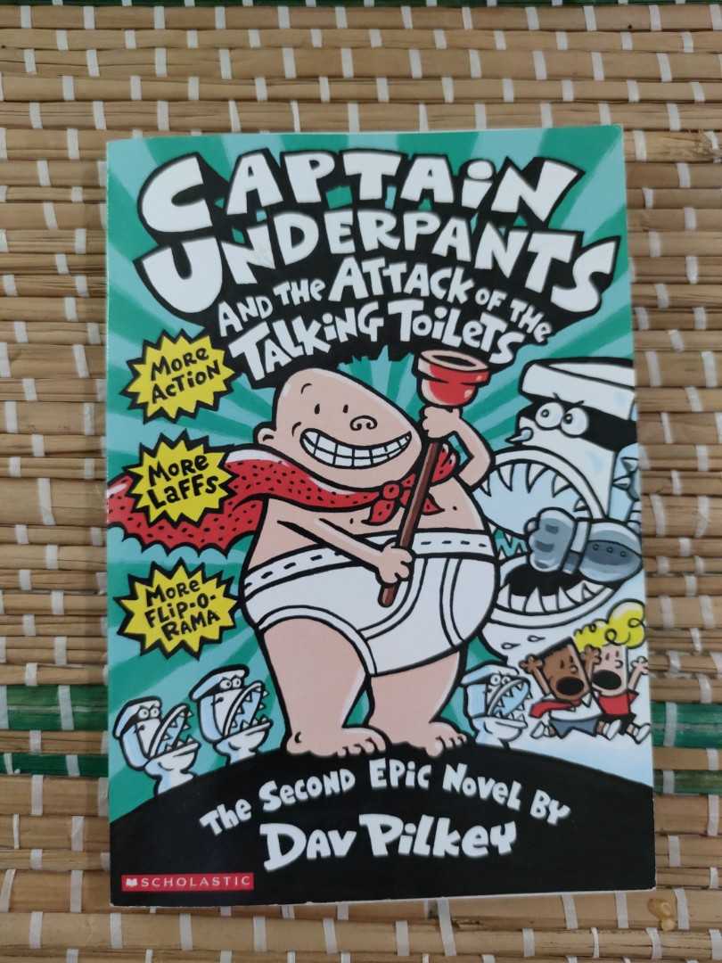 Captain Underpants and the Attack of the Talking Toilets, Hobbies ...