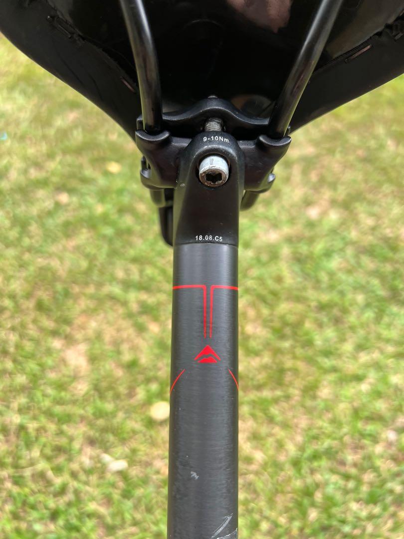 [Carbon seatpost + Saddle] Entity saddle and Carbon merida expert ...
