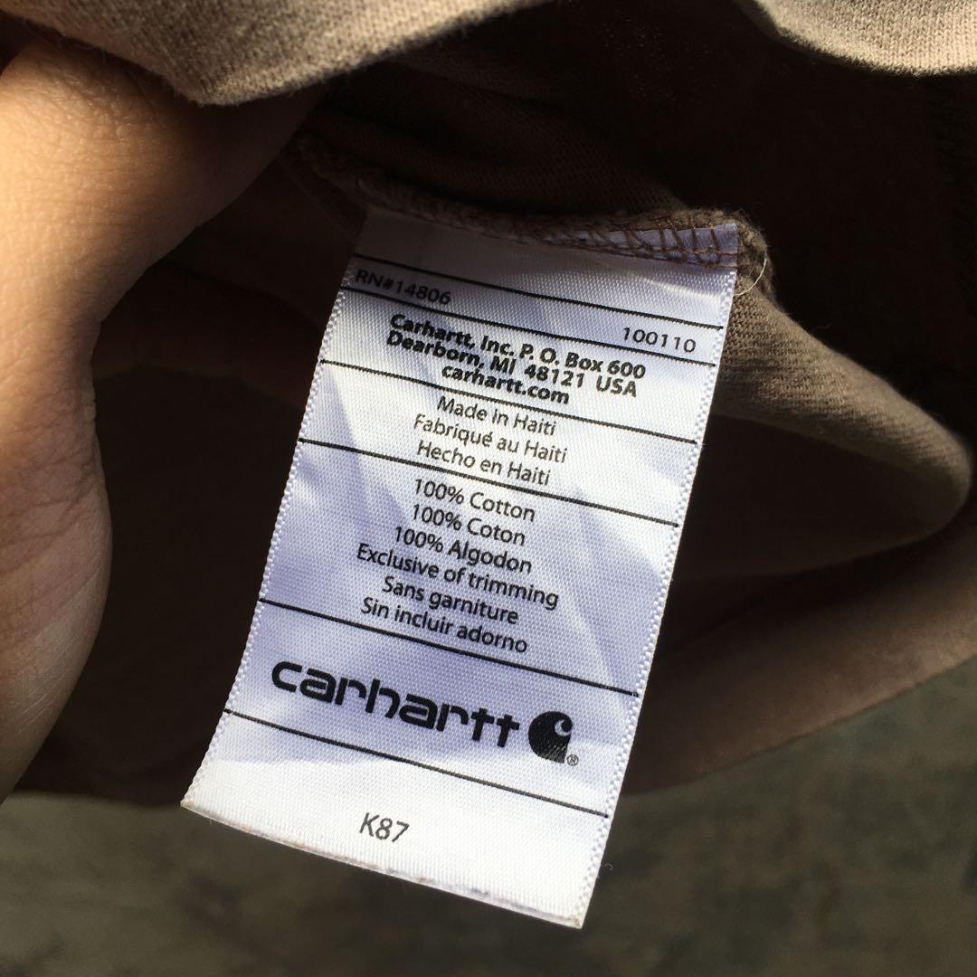 CARHARTT K87 DES, Men's Fashion, Tops & Sets, Tshirts & Polo Shirts on ...