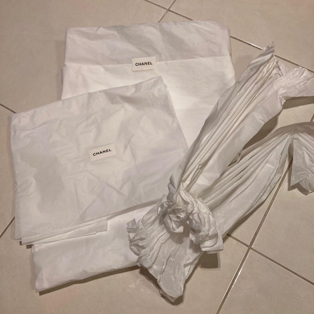 Chanel Tissue paper, Luxury, Accessories on Carousell