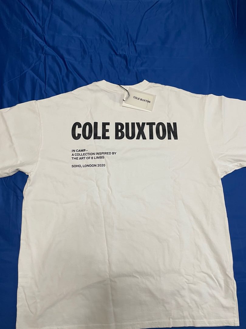 Cole Buxton Logo White XL, Men's Fashion, Tops & Sets, Tshirts & Polo ...