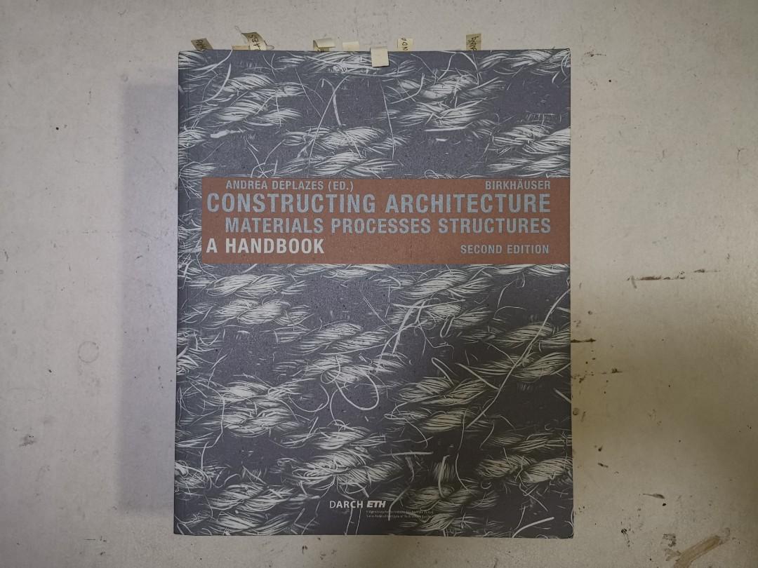 Constructing Architecture Handbook, Hobbies & Toys, Books & Magazines, Textbooks on Carousell