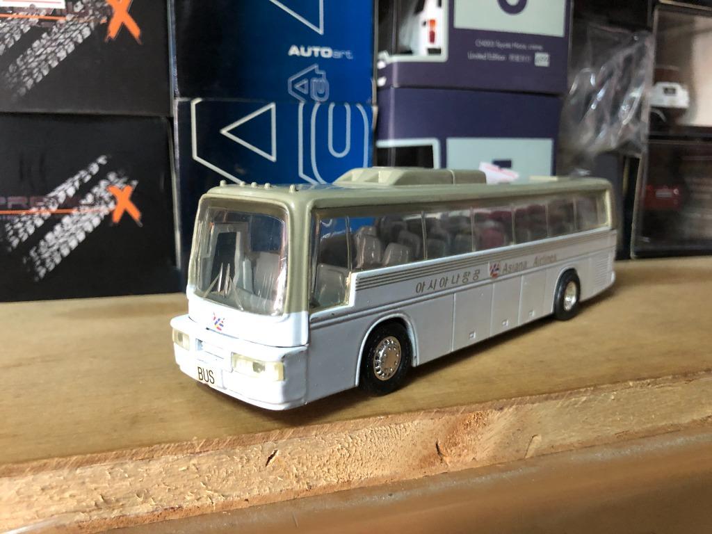 Daewoo Asiana airlines airport bus toy car clover toys Korea on Carousell