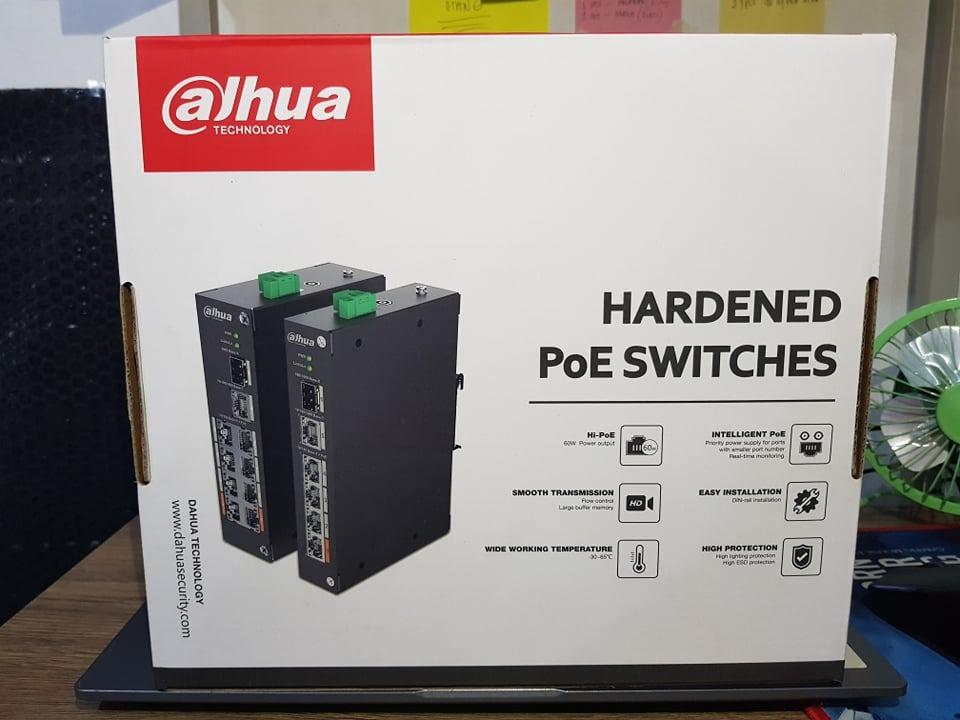 Dahua DH-PFS3106-4ET-60 6-Port Unmanaged Hardened Switch With 4-Port ...