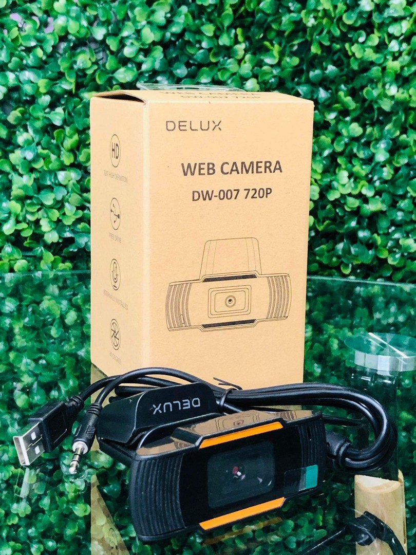 Delux DW-007 720P Web Camera with Mic, Computers & Tech, Parts ...