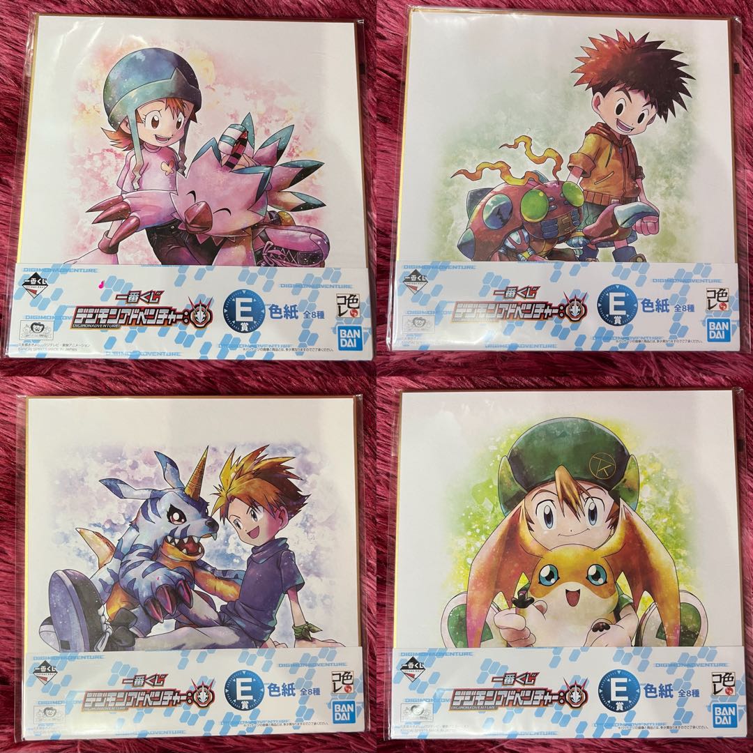 Digimon Adventure Shikishi Art Board 8”x8” - Php 200 each, Hobbies ...