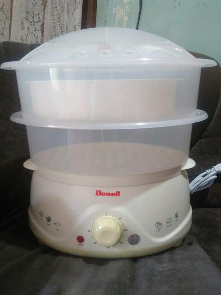 Dowell 2.3L Food Electric Steamer 2 Layer for siomai, siomao, leche ...