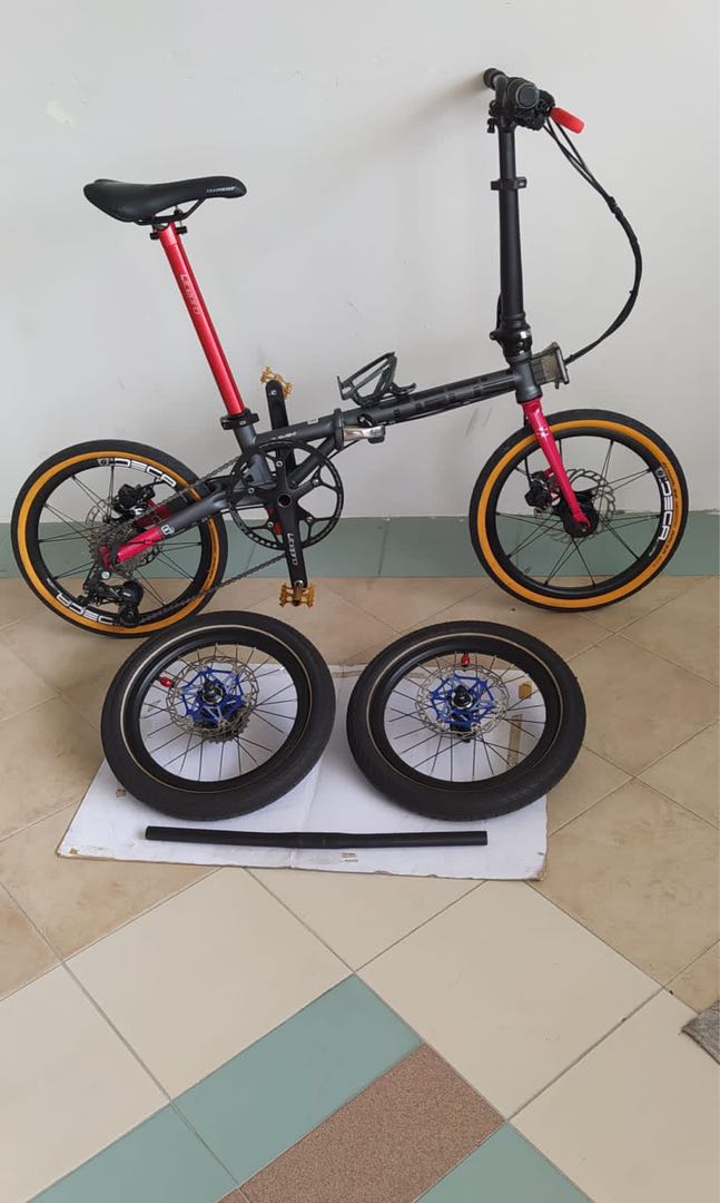 element troy 16incb foldable bike, Sports Equipment, Bicycles & Parts ...