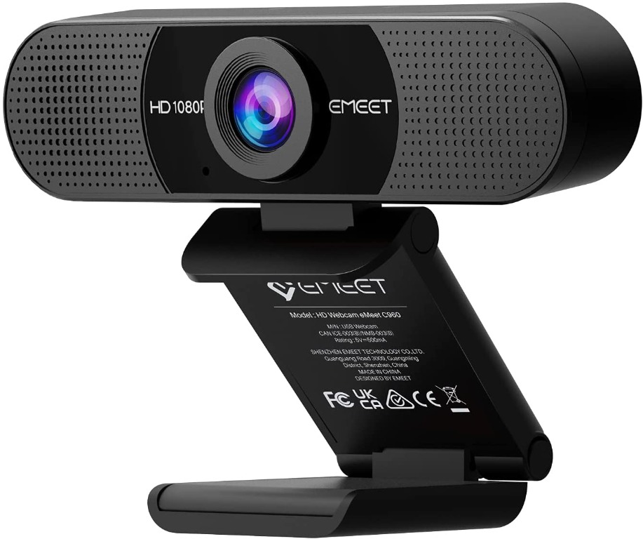 2022新作 EMEET HD WEBCAM C960 HD1080p sushitai.com.mx
