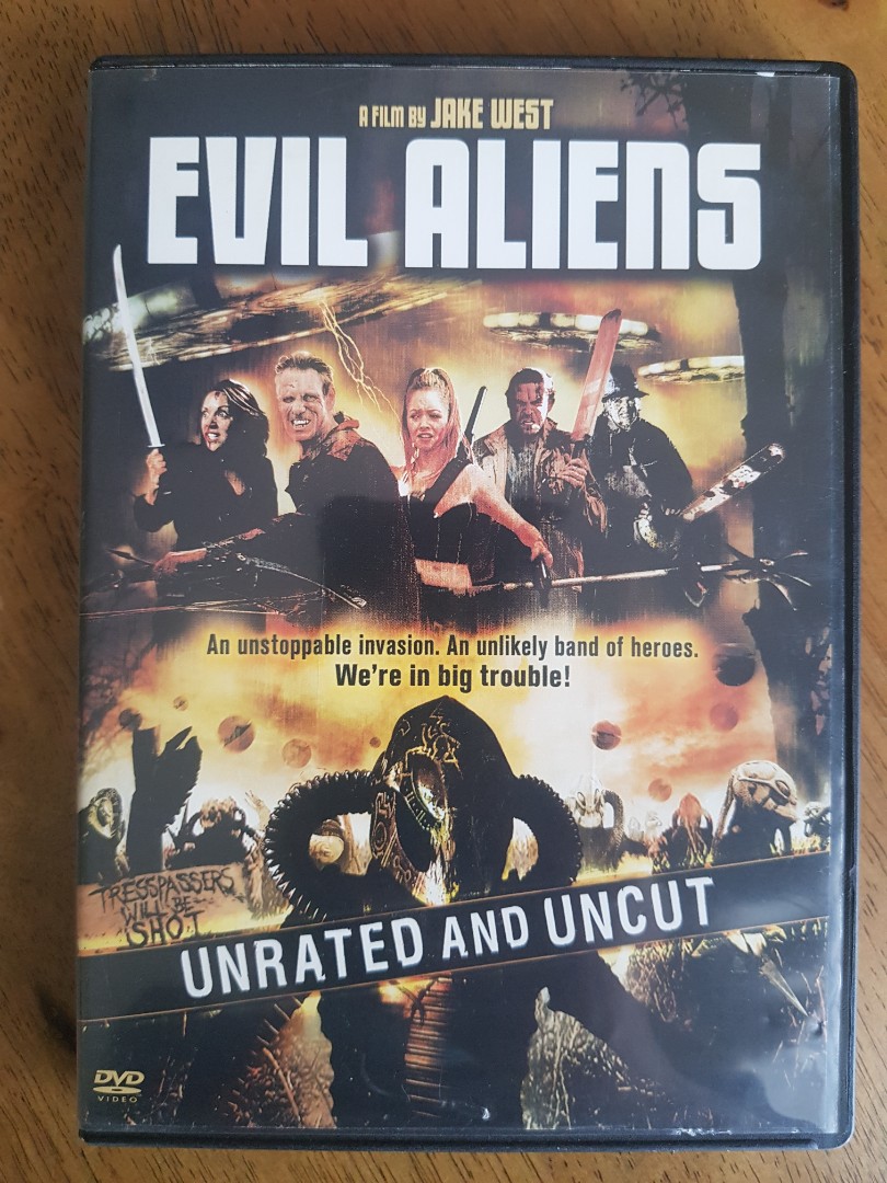 Evil Aliens Dvd, Hobbies & Toys, Music & Media, CDs & DVDs on Carousell