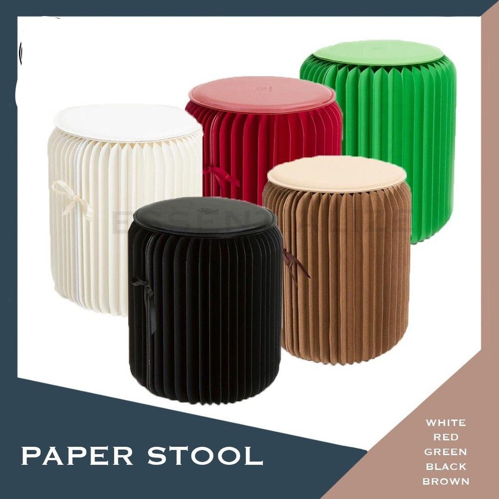 Foldable Paper Stool Chair, Furniture & Home Living, Furniture, Chairs ...