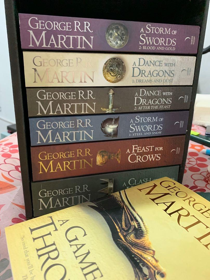 Game of Thrones Complete Set (Like New) fully covered and well kept ...