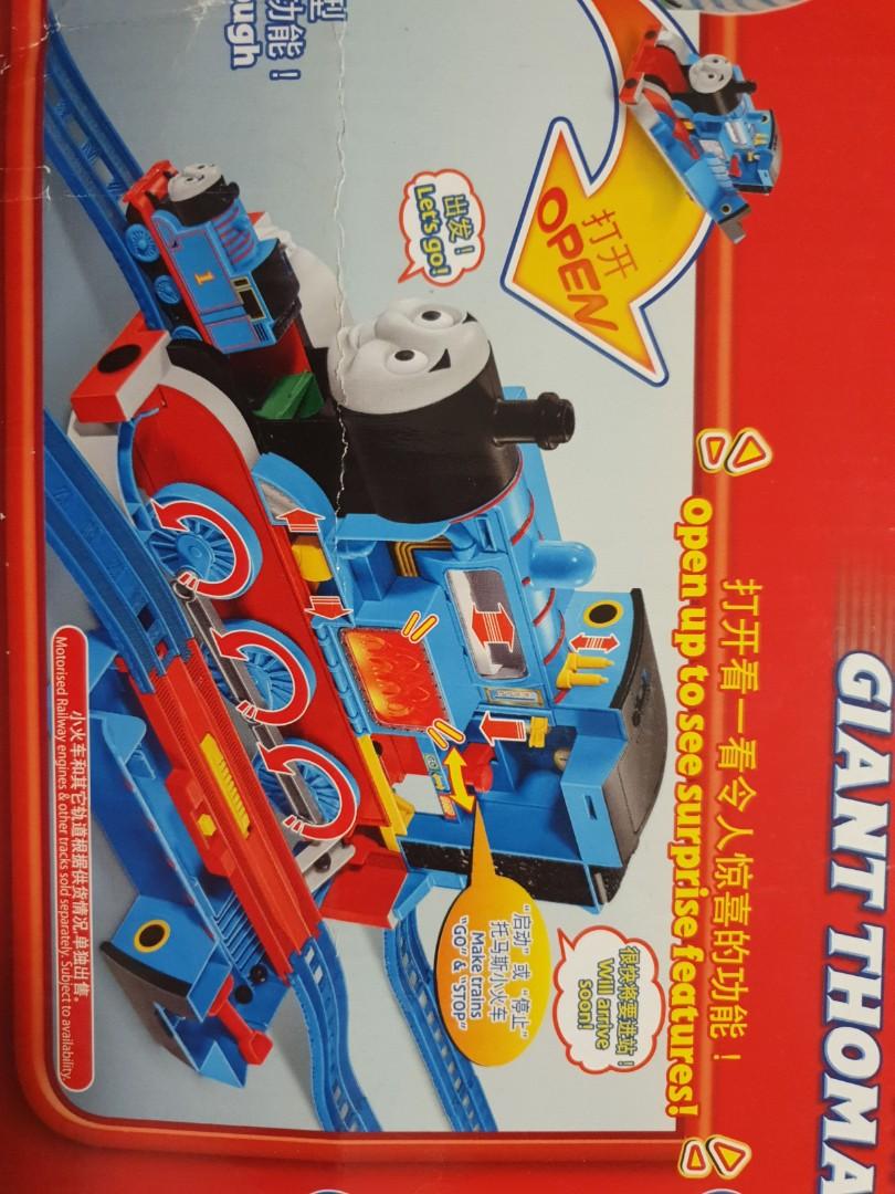 Giant Thomas train set with tracks, Hobbies & Toys, Toys & Games on ...